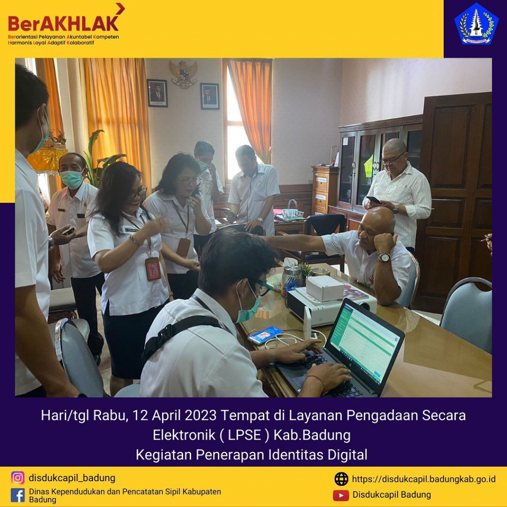 Kegiatan Penerapan Identitas Digital di Layanan Pengadaan Secara ...