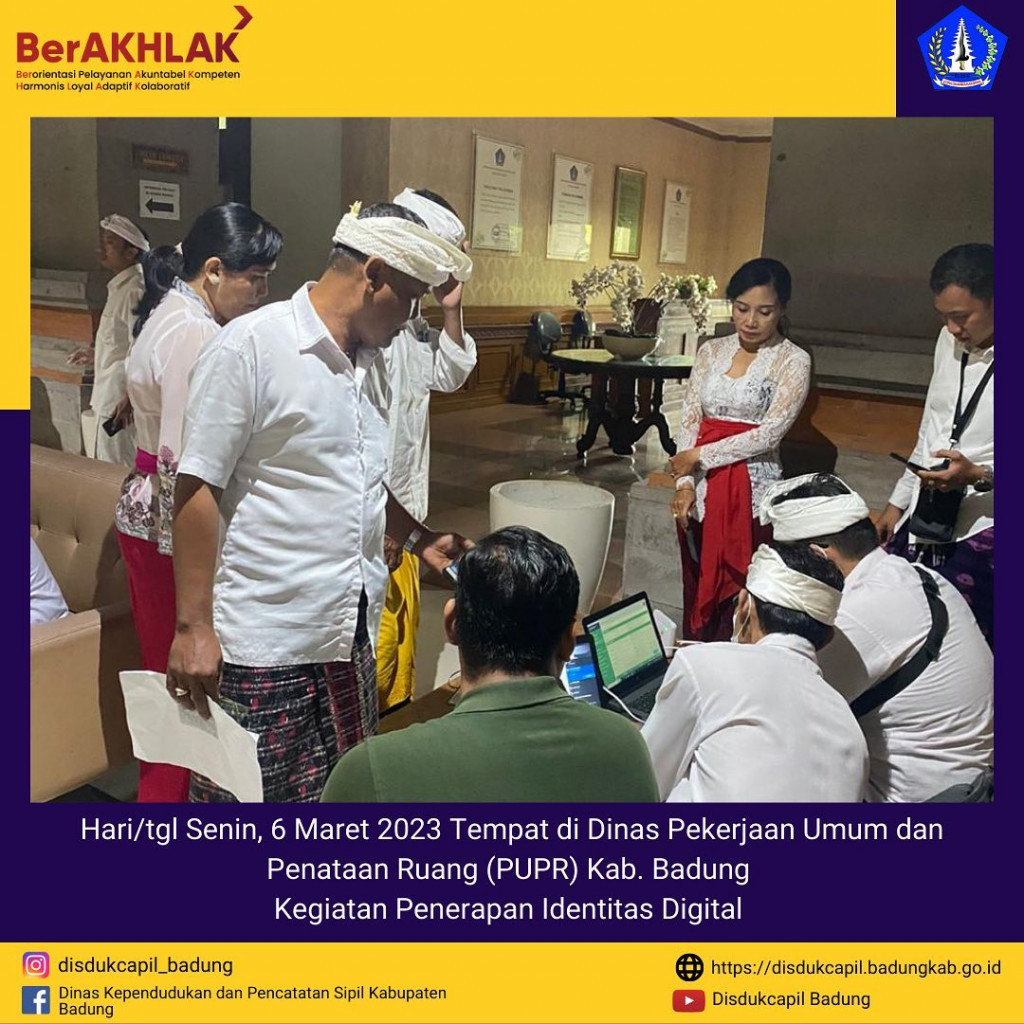 Dinas Pekerjaan Umum dan Penataan Rung (PUPR) Kab. Badung Kegiatan ...